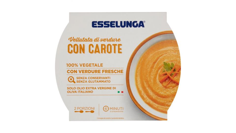Esselunga, vellutata di verdure con carote | Pasta e Riso | Spesa ...