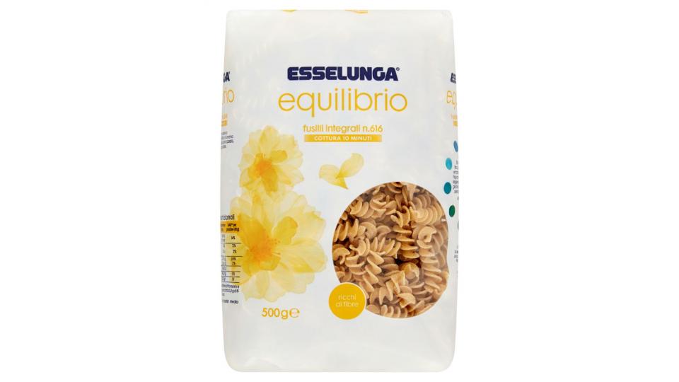 Esselunga Equilibrio, Fusilli integrali n. 616 pasta di semola ...