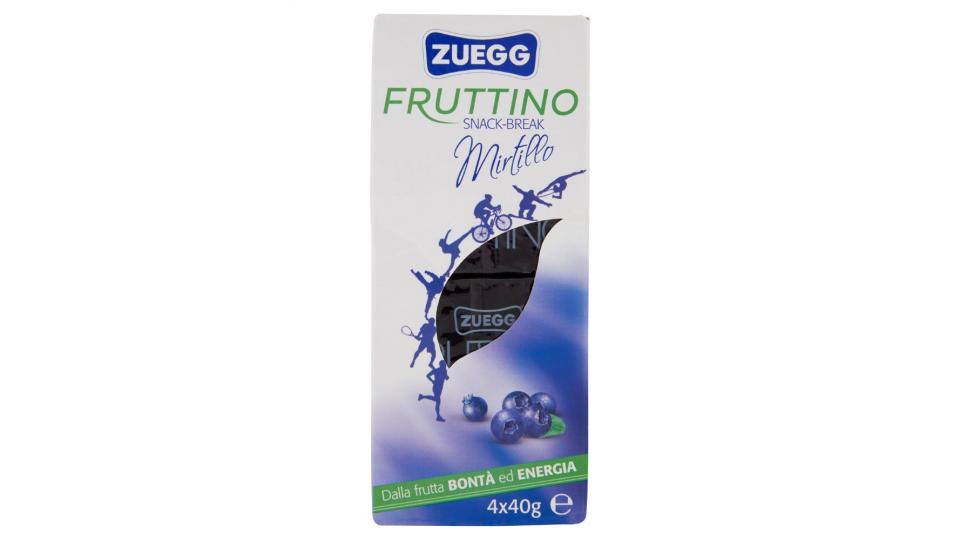 Zuegg, Fruttino snack-break mirtillo | Confetture, miele e creme ...