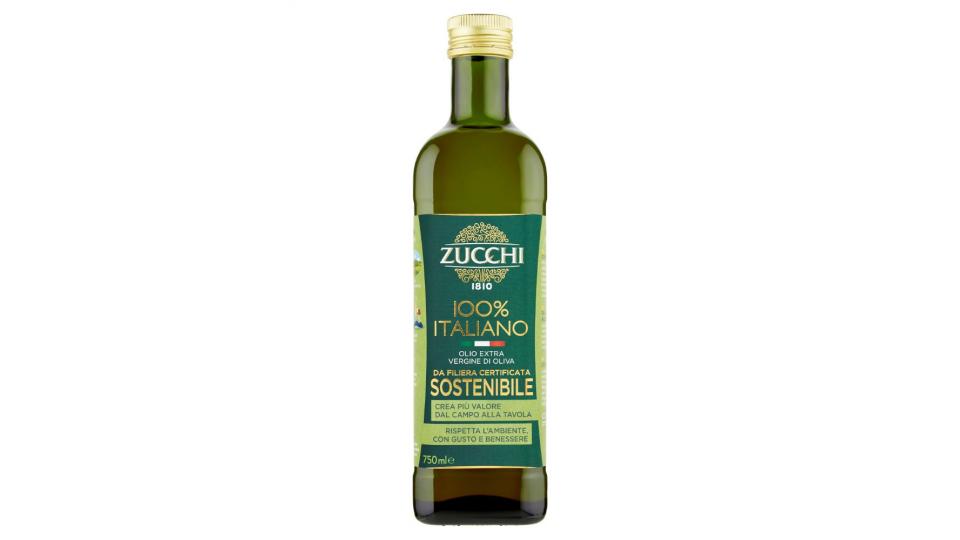Zucchi, olio extra vergine Sinfonia 100% italiano Sostenibile | Salse ...