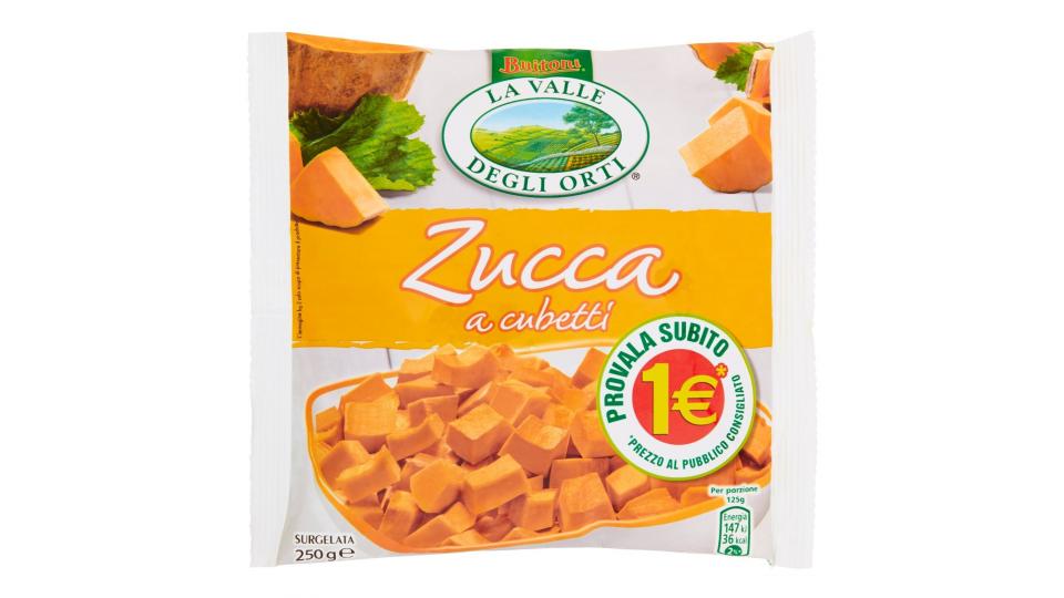 LA VALLE DEGLI ORTI LA ZUCCA A CUBETTI zucca in cubetti surgelata ...