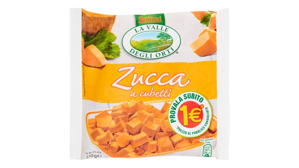 LA VALLE DEGLI ORTI LA ZUCCA A CUBETTI zucca in cubetti surgelata ...