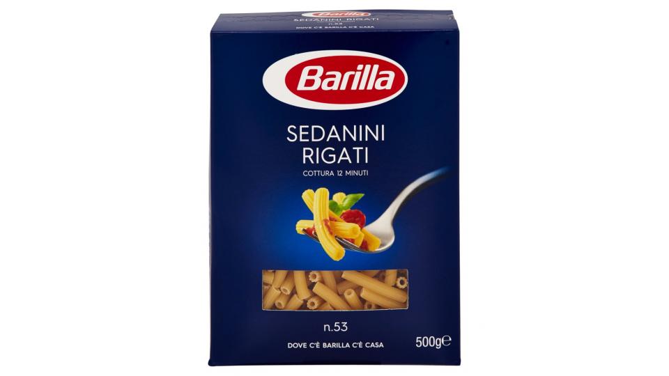Barilla - Sedanini Rigati, Pasta Di Semola Di Grano Duro, | Pasta e ...